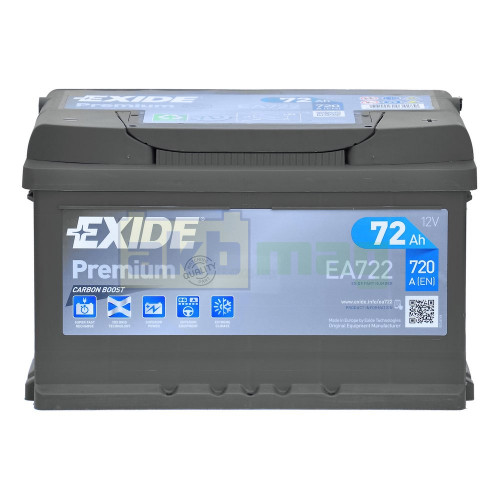 Аккумулятор Exide 72Ah Premium EA722 купить | Низкая цена