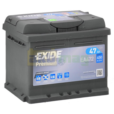 Аккумулятор Exide 47Ah Premium EA472 купить | Низкая цена